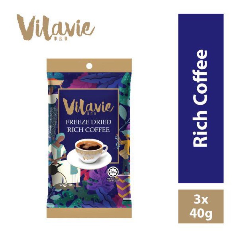 Vilavie Freeze Dried Rich Coffee, 30g x 3's | Shopee Malaysia