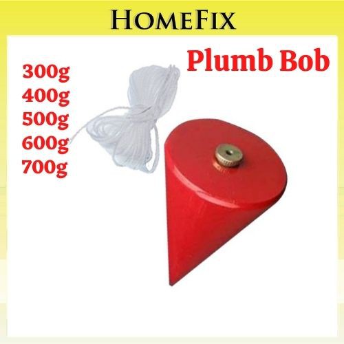 Vertical Plumb Bob 300g / 400g / 500g / 600g / 700g (colour random ...