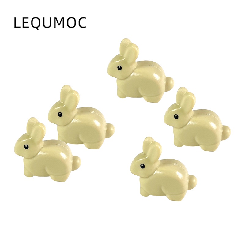 lego parts animal rabbit building block toy 5pcs | Shopee Malaysia