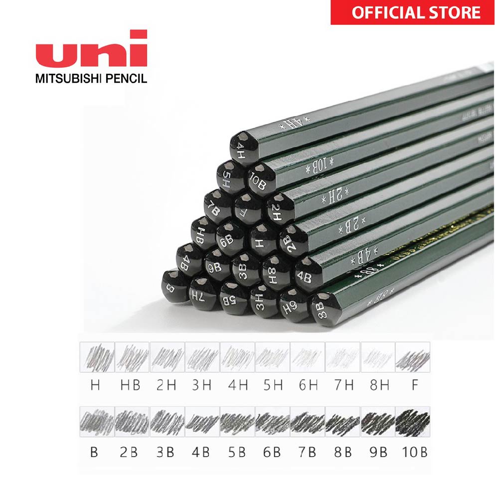 Uni Mitsubishi 9800 DX Professional Pencil (Drawing, Sketching, Writing ... Uni Mitsubishi 9800 DX Professional Pencil (Drawing, Sketching, Writing ...