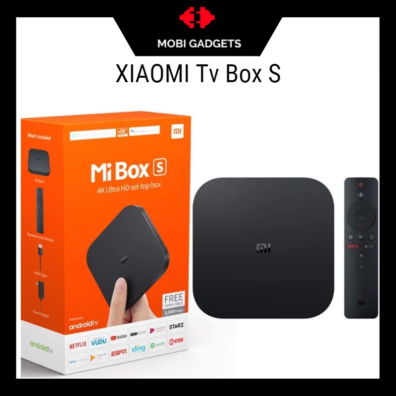 Xiaomi Mi Tv Box S READY STOCK GLOBAL ENGLISH VERSION Xiaomi Mi Tv Box ...