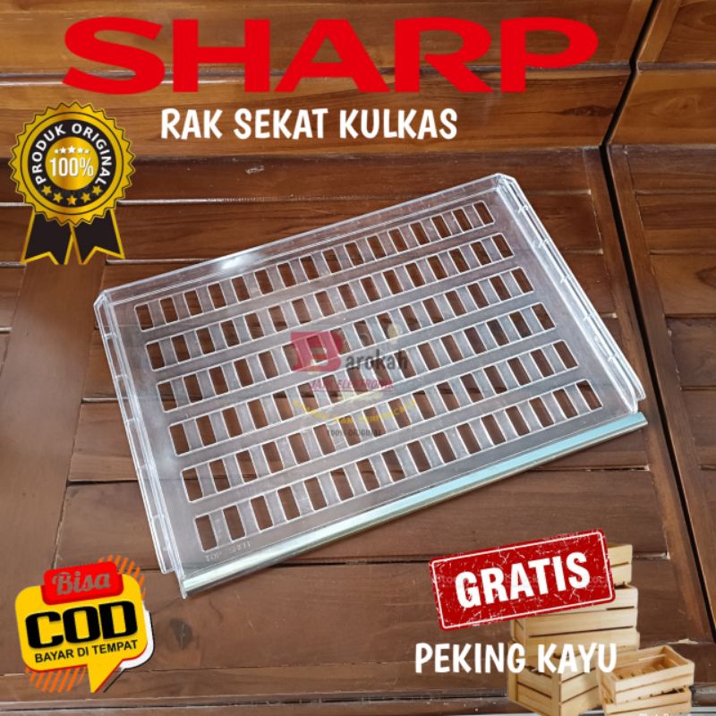 Sharp REFRIGERATOR SEASON RACK 2 DOORS OLD TYPE SIZE 43,5 X 29 CM ...