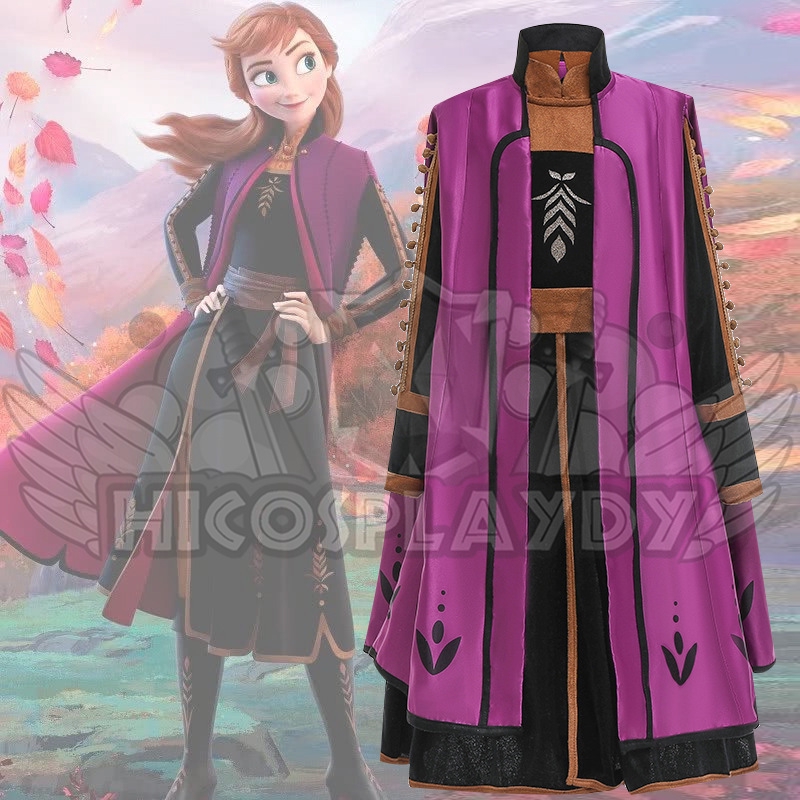 hiCosplaydy Kids Princess Anna Cosplay Costume Set | Shopee Malaysia