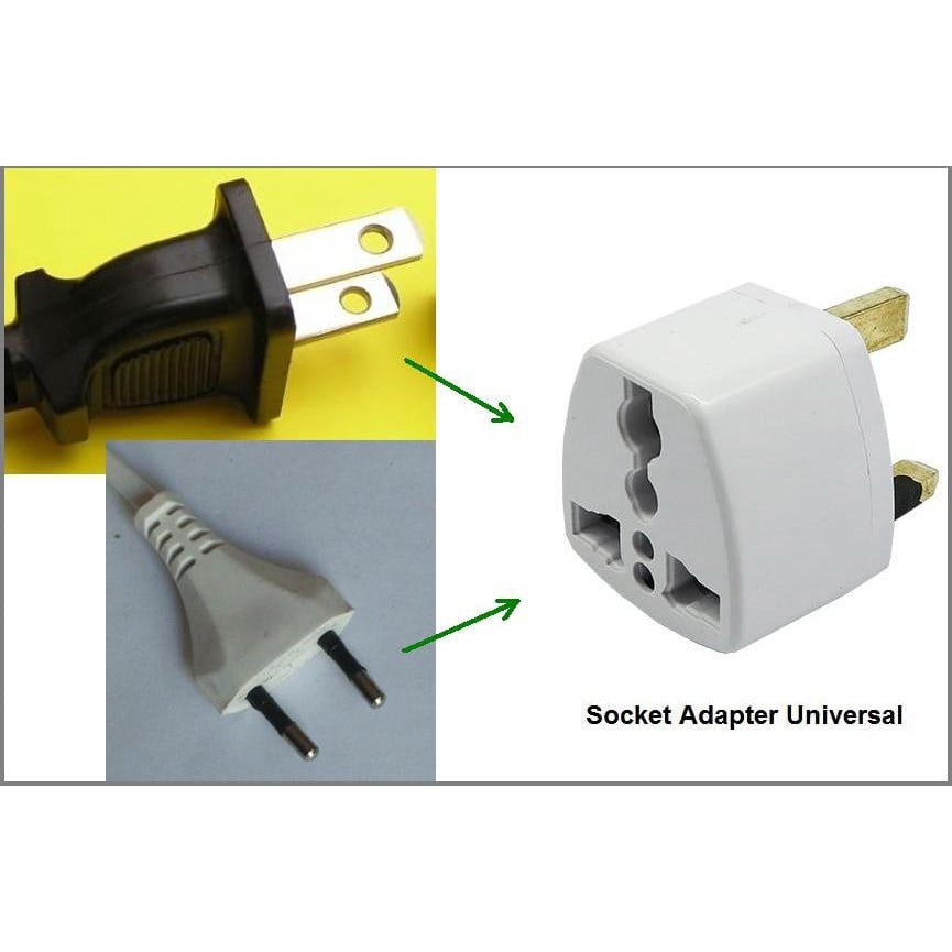 (10 PCS) 3 Pin Conversion Plug Universal Adapter British Socket Adapter ...