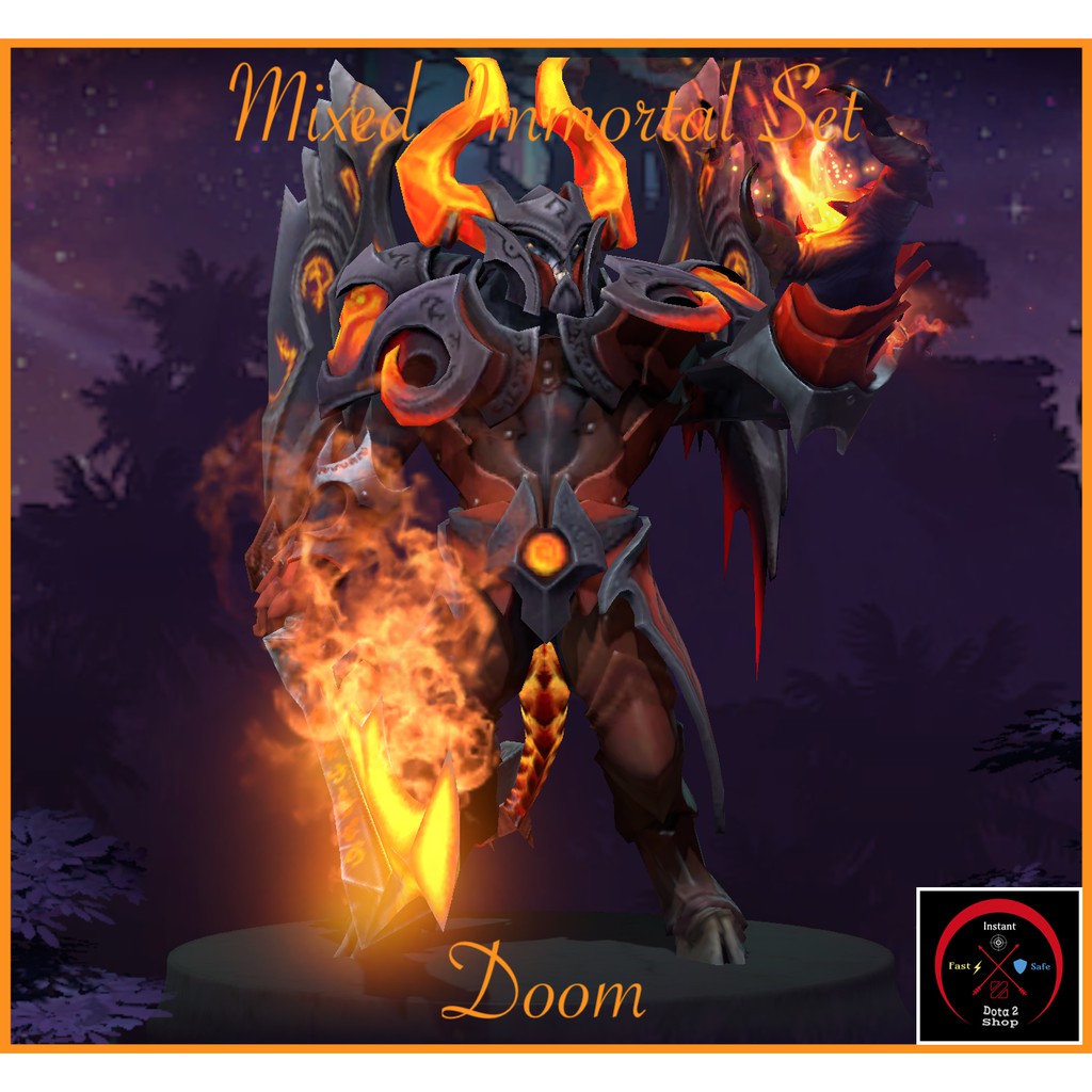 Dota 2 Doom Mixed Immortal Set | Shopee Malaysia