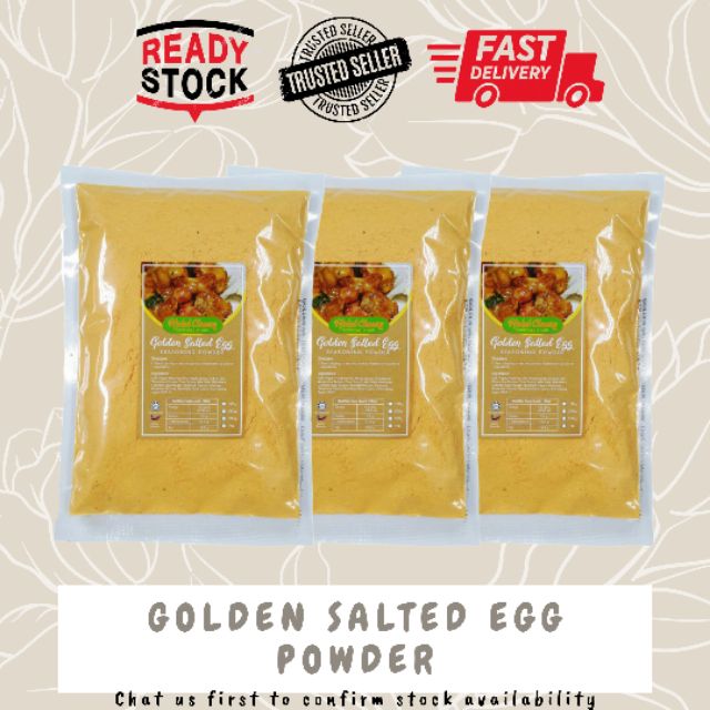 GOLDEN SALTED EGG SEASONING POWDER 100G | SERBUK TELUR MASIN [ME ...