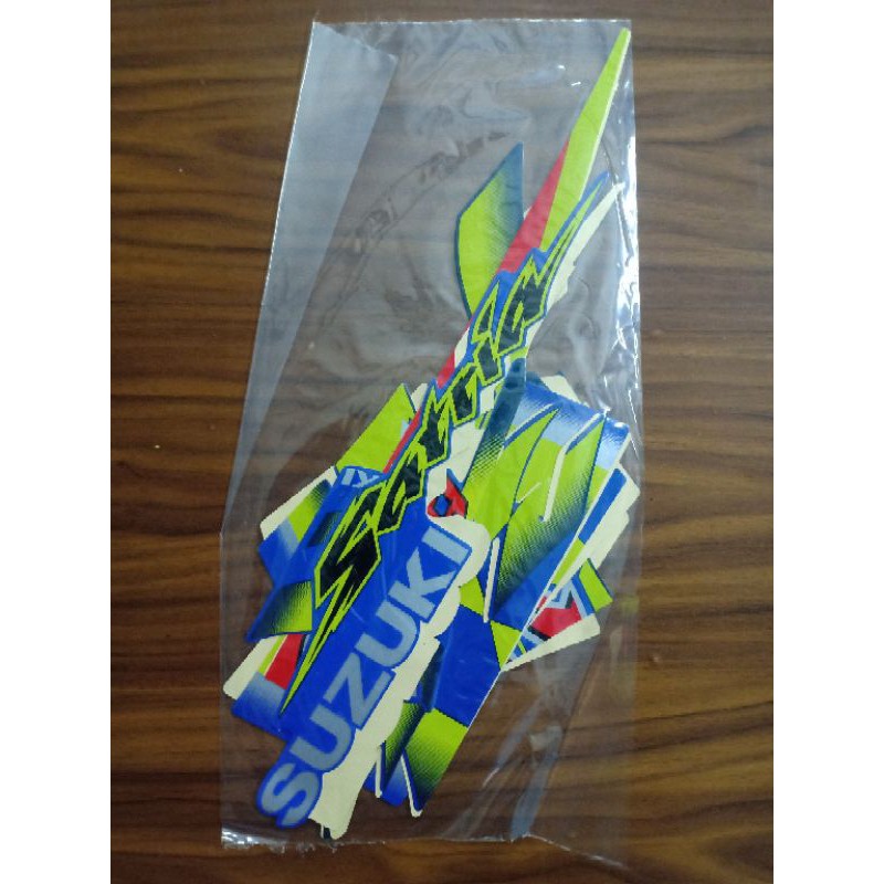 2002 2003 Suzuki Satria R 2 stroke chess striping sticker | Shopee Malaysia