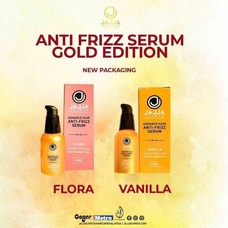 💥JAJJA ANTI FRiZZ HAIR SERUM / JAJJA CHINTA HAIR SERUM LURUS RAMBUT ...
