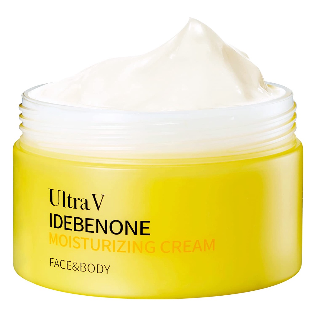 UltraV Idebenone Moisturizing Cream – Antioxidant Face and Body ...