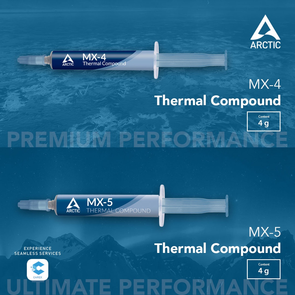 # ARCTIC [ MX-5 / MX-4 ] Premium Performance Thermal Paste (4g) # | Shopee Malaysia