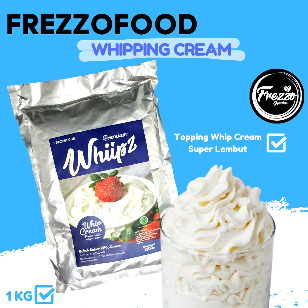 Whip Cream 1 Kg / Whip Cream Powder / Whip Cream Topping / Whipping ...