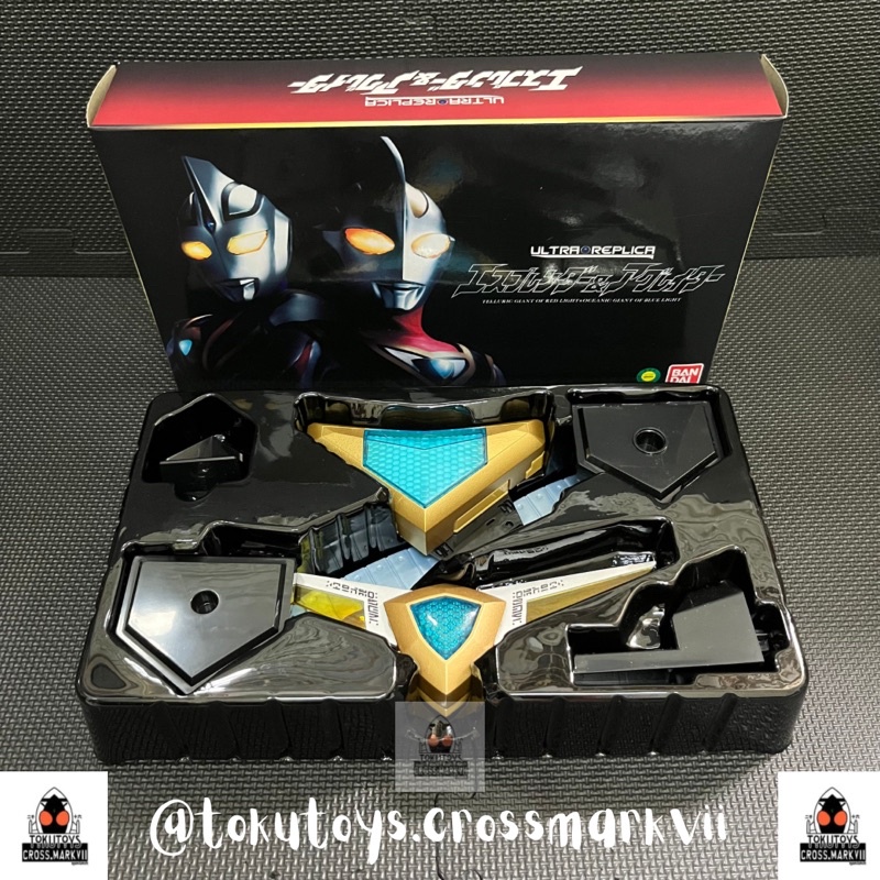 Ultra Replica Esplender & Agulator - Ultraman Gaia & Agul | Shopee Malaysia