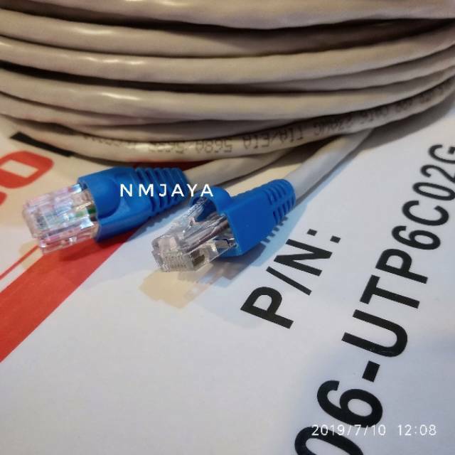 Cat6 Lan Cable 50 Meters UTP Cat 6 Cat6 Vascolink Ready to Use already ...
