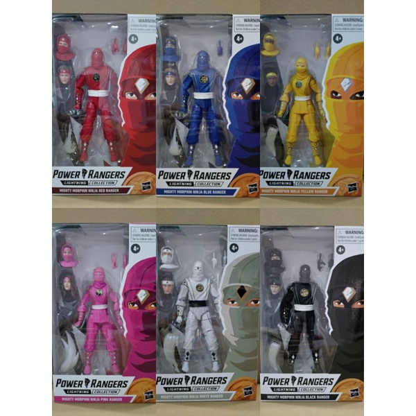 Power Rangers Lightning Collection Ninjetti Mighty Morphin NINJA RED ...