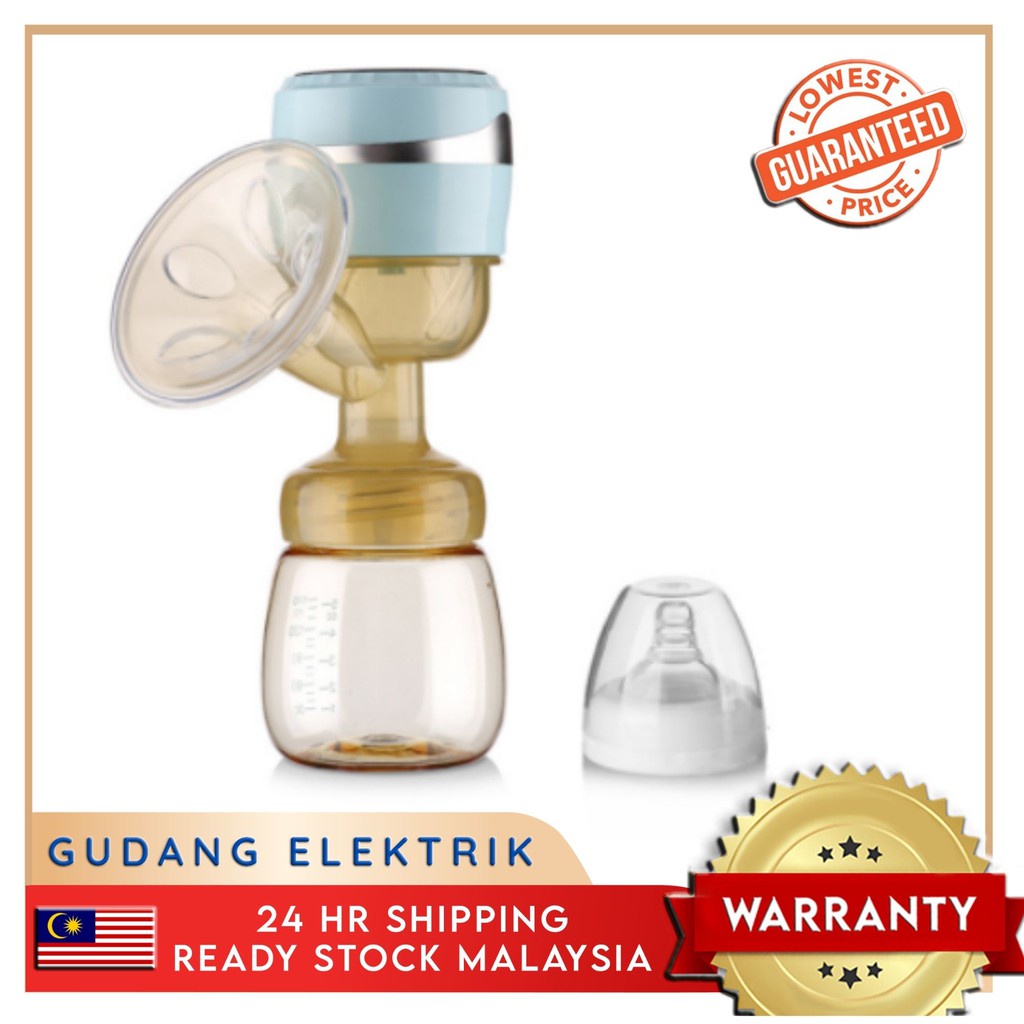 Wireless Electric Single Breast Pump Pam Susu Portable Rechargeable ...