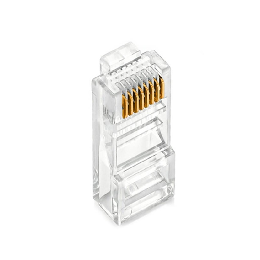 RJ-45 CAT5E Modular Plug Network Connector | Shopee Malaysia