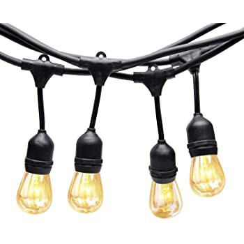 5METER STRING LIGHTS WITH 10PCS OR 15PCS HANGING DROPPED SOCKET E27 ...