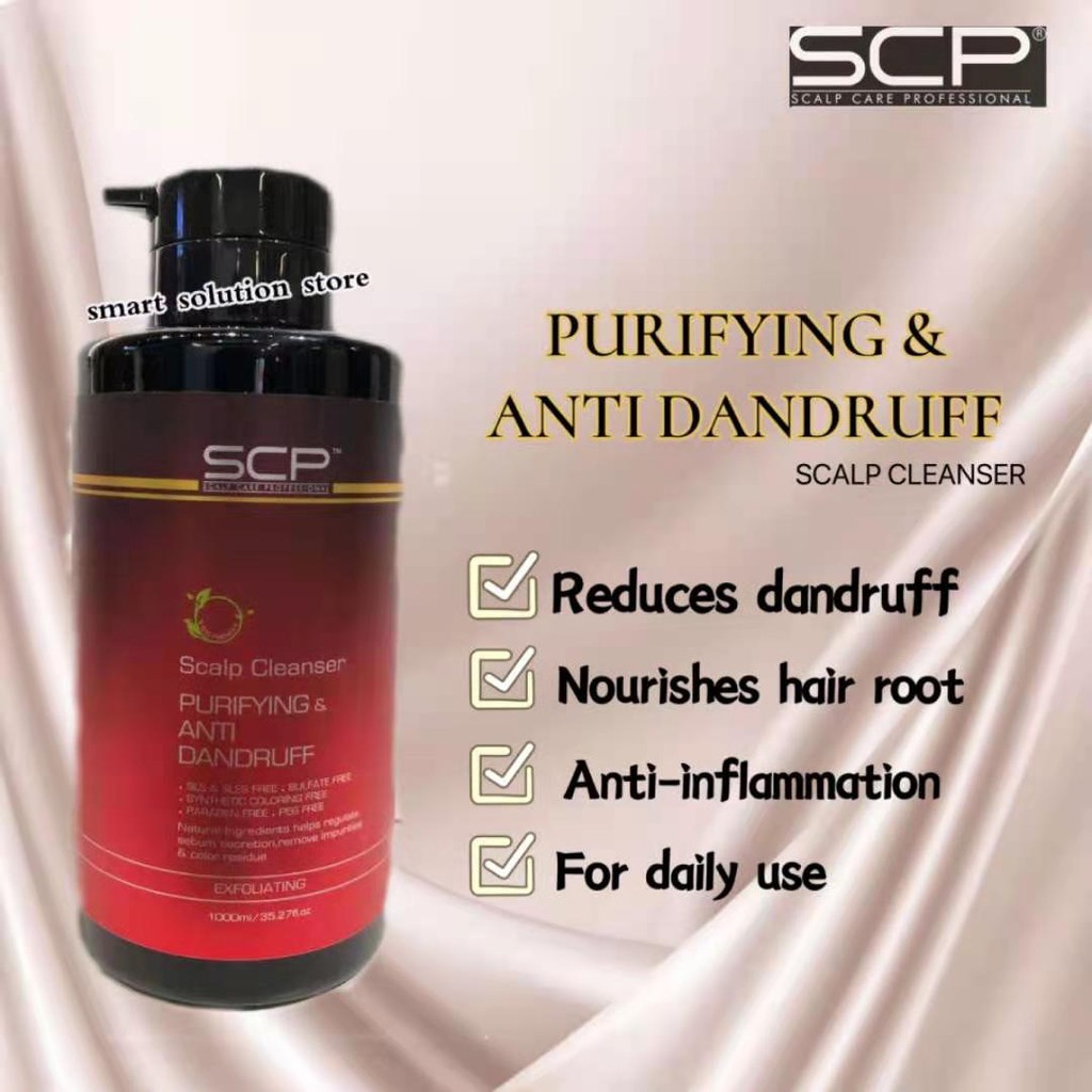 READY STOCK!!! SCP PURIFYING & ANTI DANDRUFF 1L (SCALP CLEANSER ...