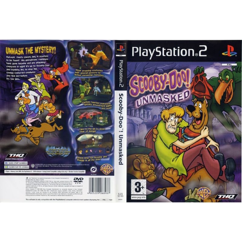 PS2 CD DVD GAMES (Scooby-Doo! Unmasked) | Shopee Malaysia