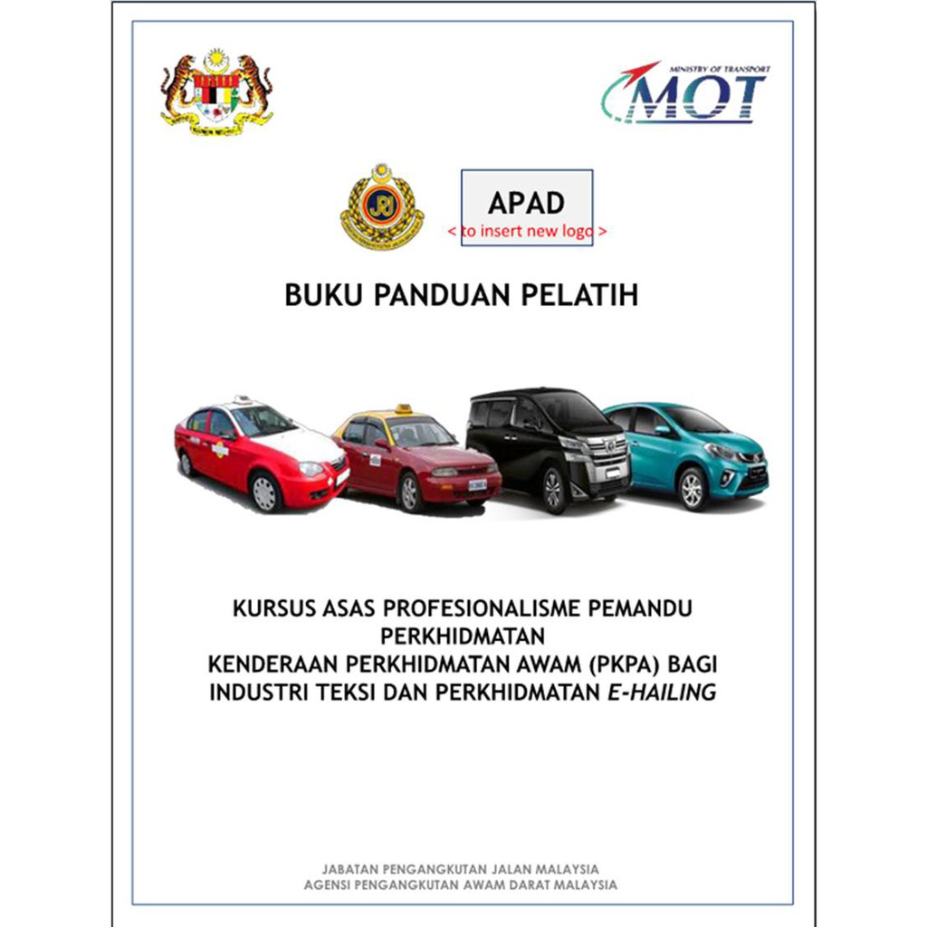 [ebook] JPJ: Buku Panduan Kursus PSV Modul E-Hailing | Shopee Malaysia
