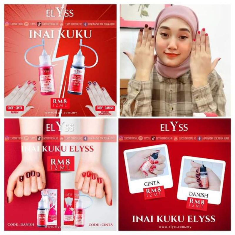 🔥HOT🔥INAI KUKU ELYSS 💃💅 | Shopee Malaysia