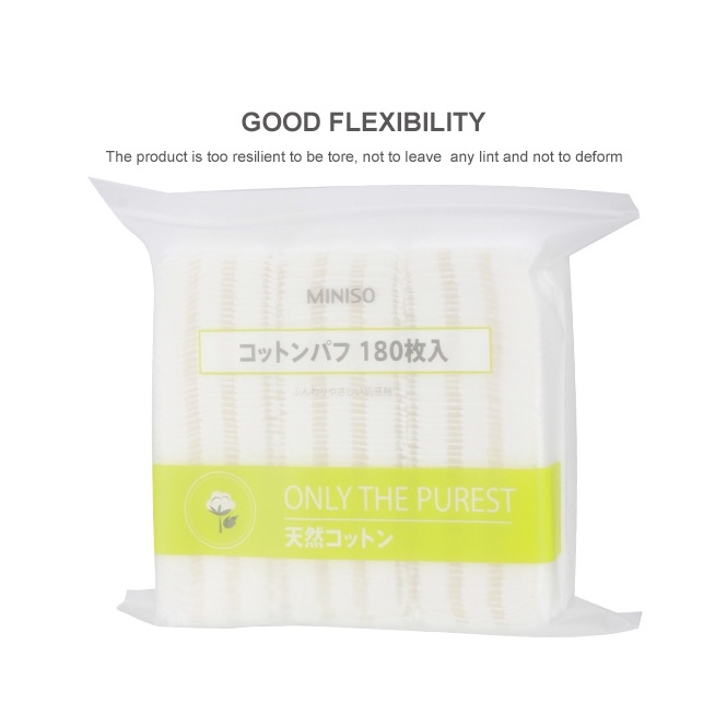 Miniso Green Makeup Remover 180 Pieces - Japan | Shopee Malaysia