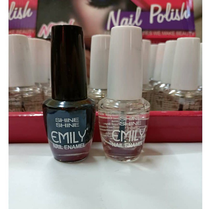 EMILY NAIL ENAMEL NAIL POLISH 20ML (PER PCS) | Shopee Malaysia
