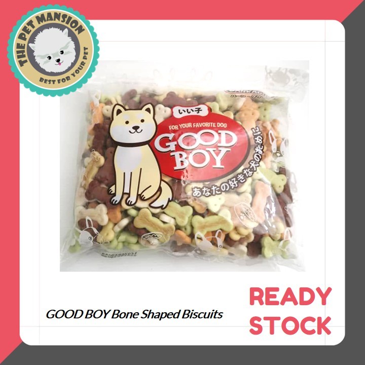 GOOD BOY BONE SHAPE BISCUITS BANKADUK DOG TREATS DOG SNACKS (500G/1KG ...