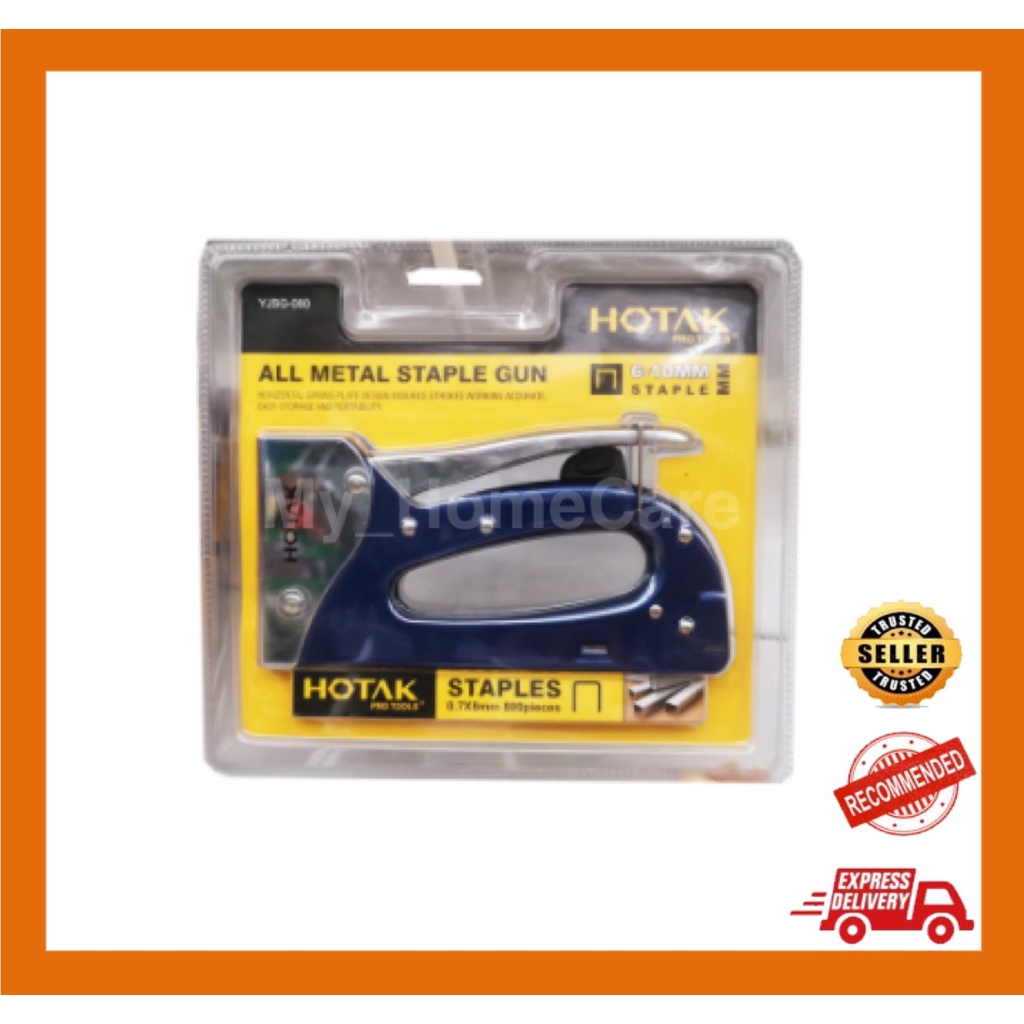 【READY STCOK】Hotak All Metal Staple Gun Tacker Punches Tools (6-10mm ...