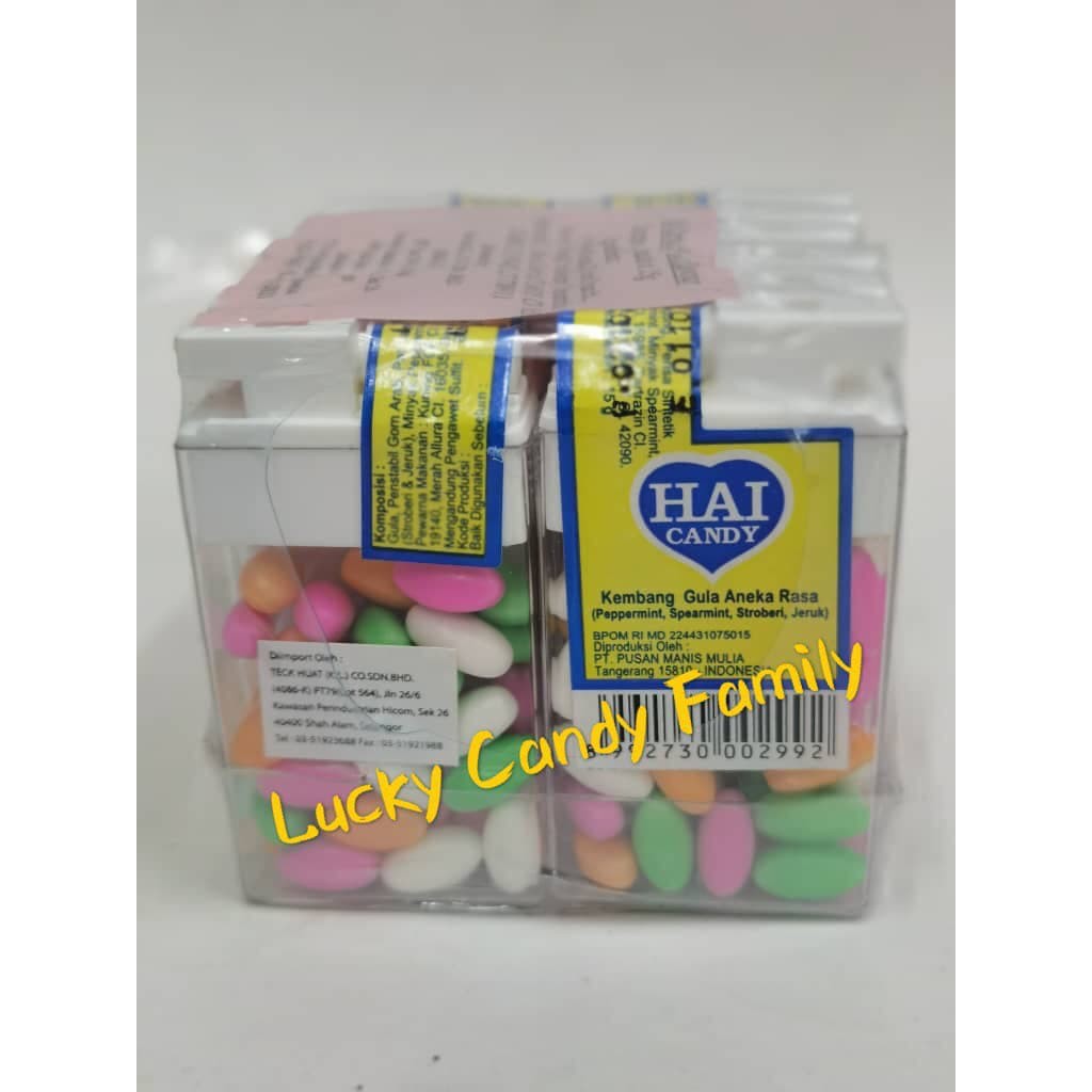 TIC-TAC HAI CANDY BOX ## KEMBANG GULA ANEKA RASA ## 15g x 12 pcs ...