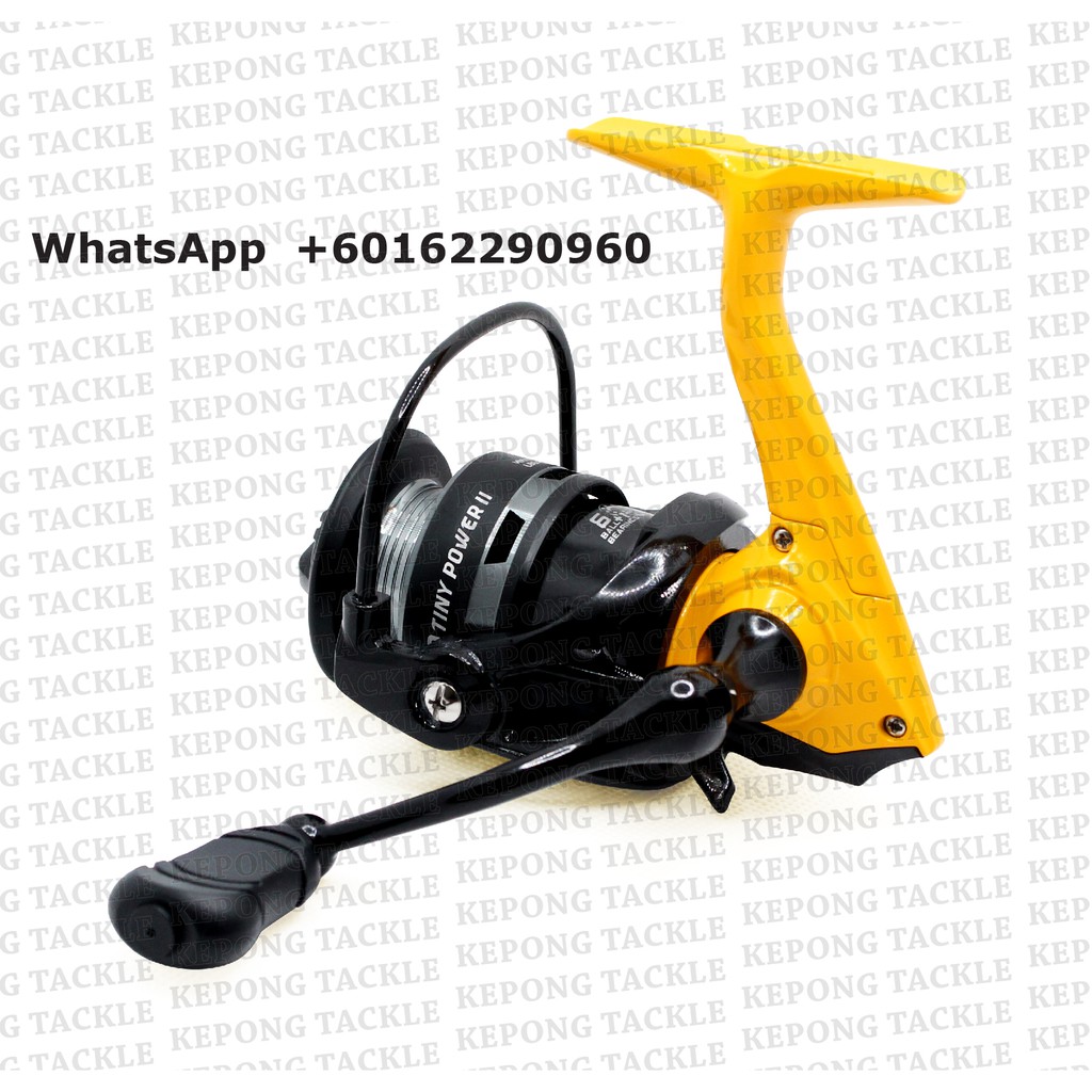 NEW OPASS Fishing reel TINY POWER II 500 800 1000 REEL WITH FREE Gift ...
