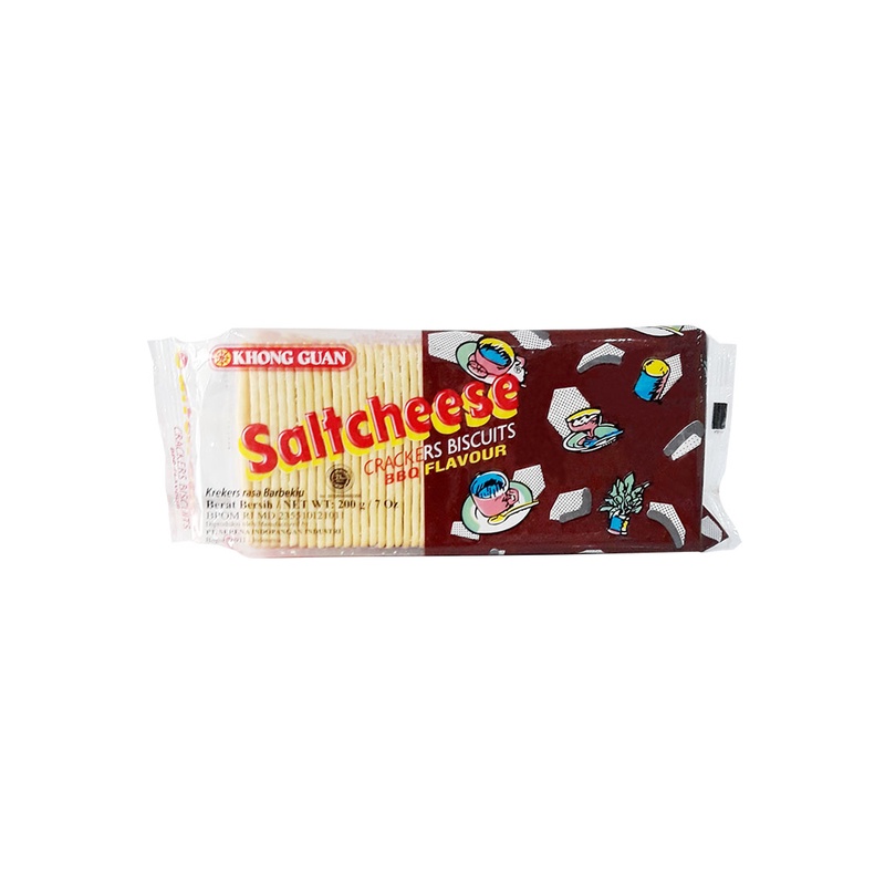 Khong Guan Saltcheese BBQ/Barbique Biscuits 200gr | Shopee Malaysia