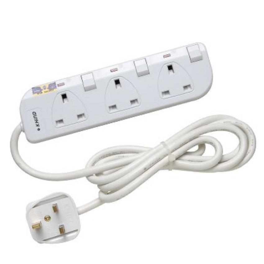 KHIND TRAILING SOCKET 3 GANG LN8133W ( Sirim certified ) | Shopee Malaysia