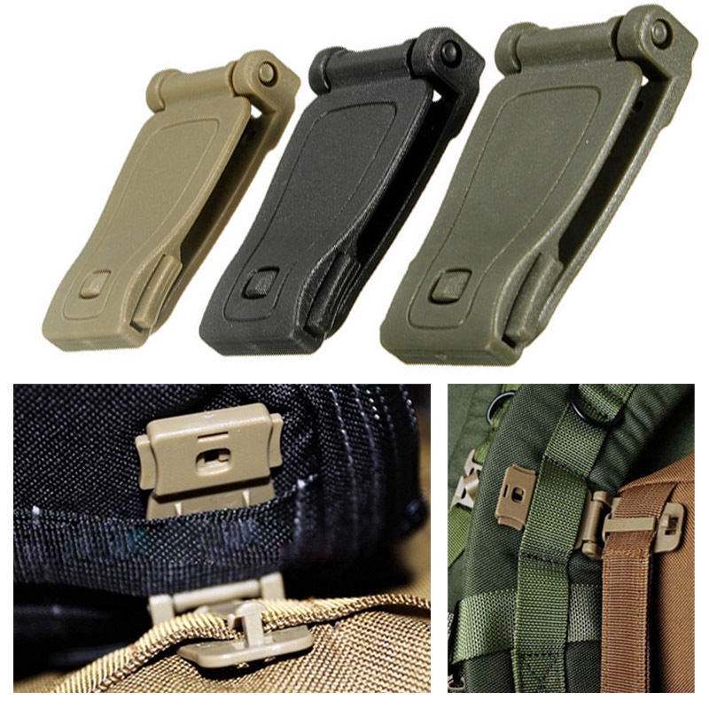 molle attach Strap Buckle Tactical Backpack Bag Webbing Connect link ...
