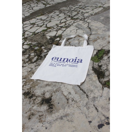 Totebag blacu "eunoia" | Shopee Malaysia