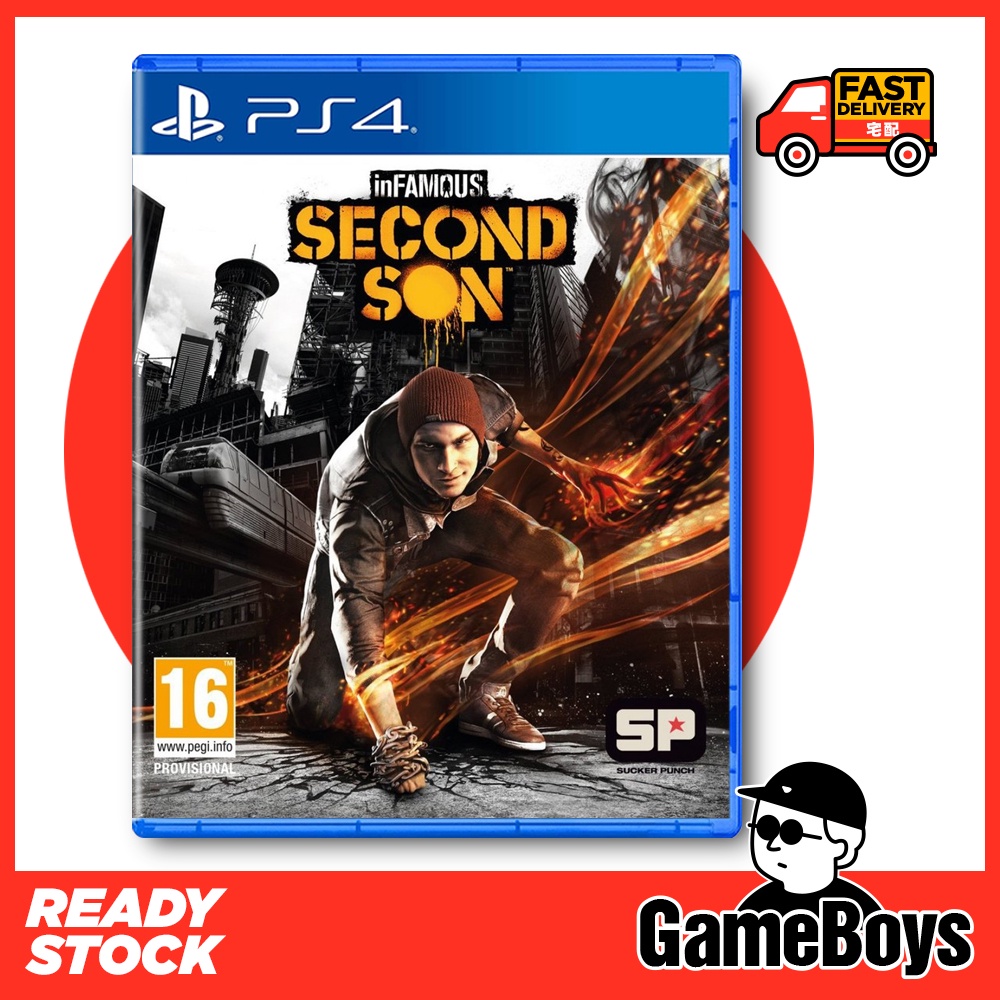 [USED] Ps4 Infamous: Second Son [Eng/Chi] | Shopee Malaysia