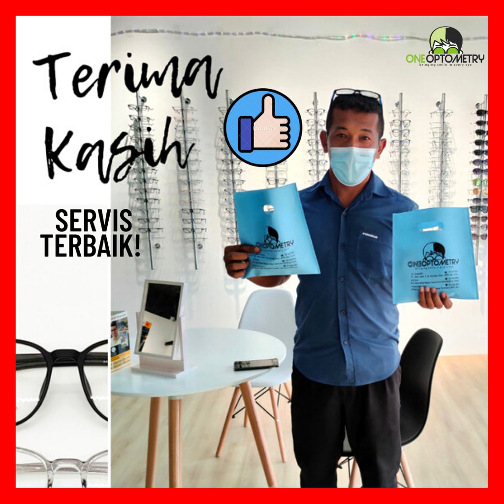 Bingkai Bujur Oval Frame Lelaki Perempuan Man Woman Glasses | Shopee ...