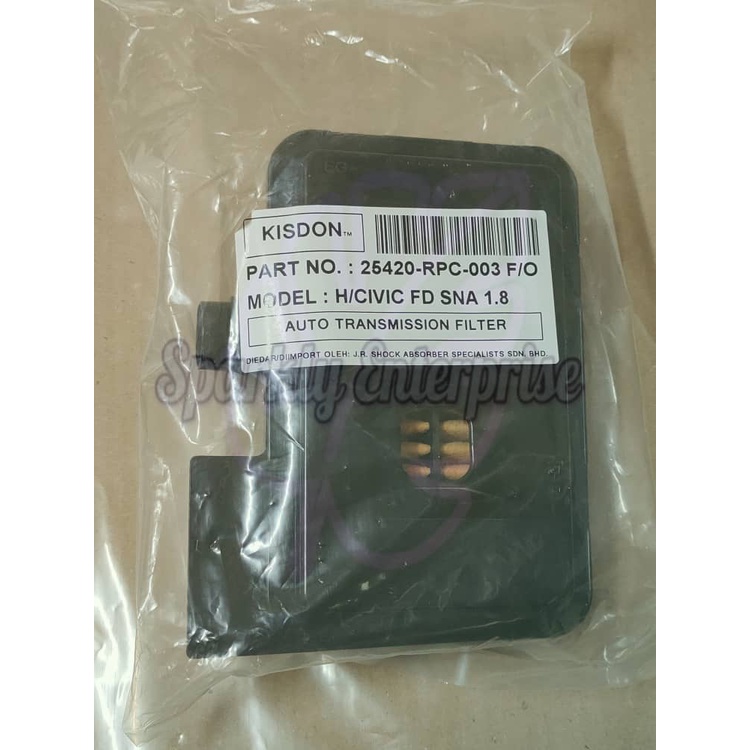 HONDA AUTO TRANMISSION FILTER - HONDA CIVIC FD SNA 1.8 / CRV 2007 / FD1 ...