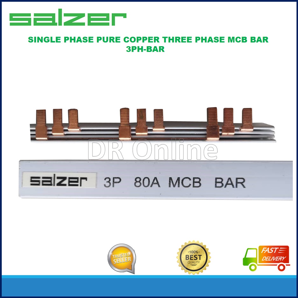 3PHASE MCB BUSBAR INSULATED ~ THREE PHASE MCB BAR 3PHASE (3PH-BAR ...