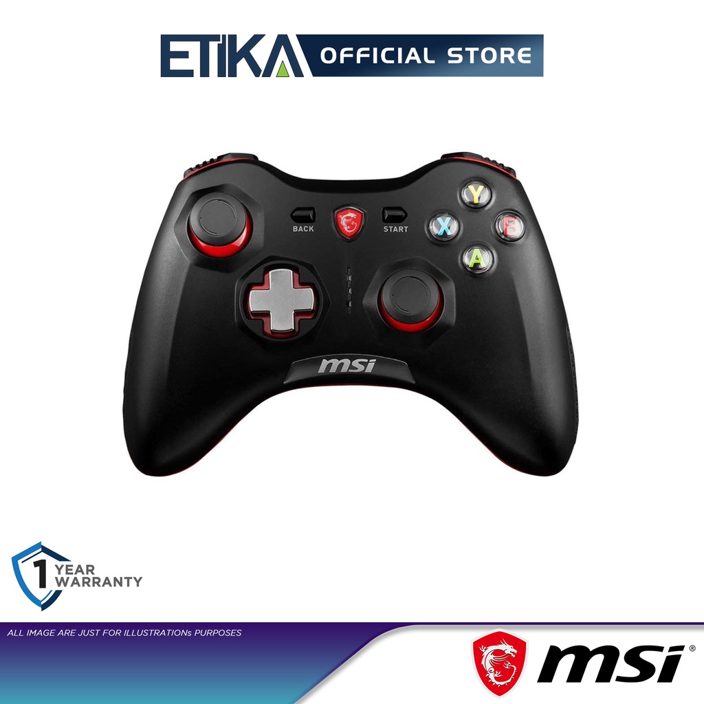 MSI Force GC30 V2 | Wireless Vibration Gamepad Controller | PC, Android ...