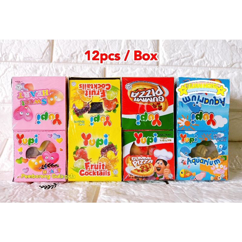 Yupi Mini Gummy Pizza 12pcs / Box | Shopee Malaysia