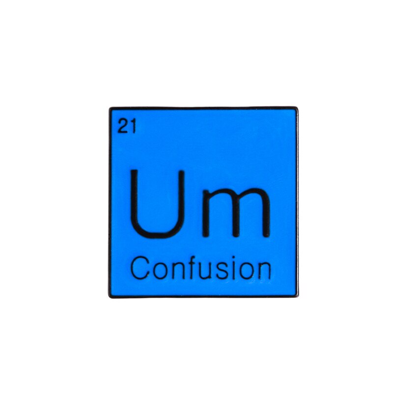 Ah Um Memes Meme Periodic Table Enamel Pins Modal Particle Badge Ah Um