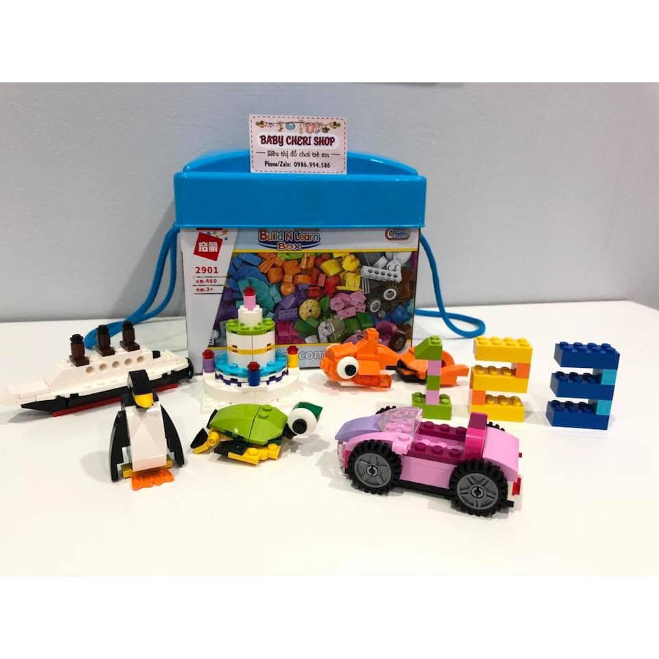 Lego 460 Blue Square Box Details | Shopee Malaysia