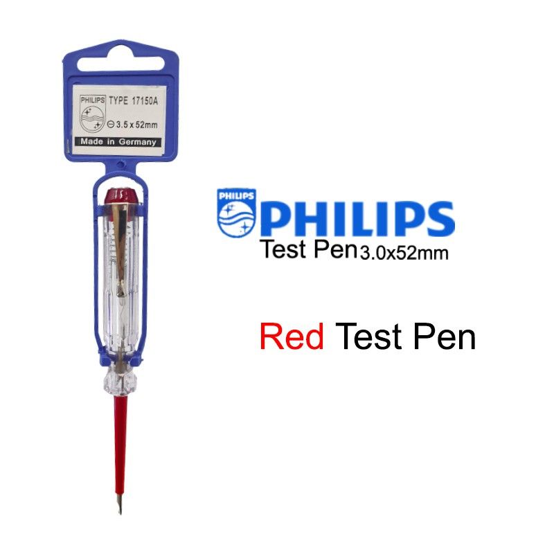 Philips 17150A Test Pen 测电笔 Pensil Ujian | Shopee Malaysia