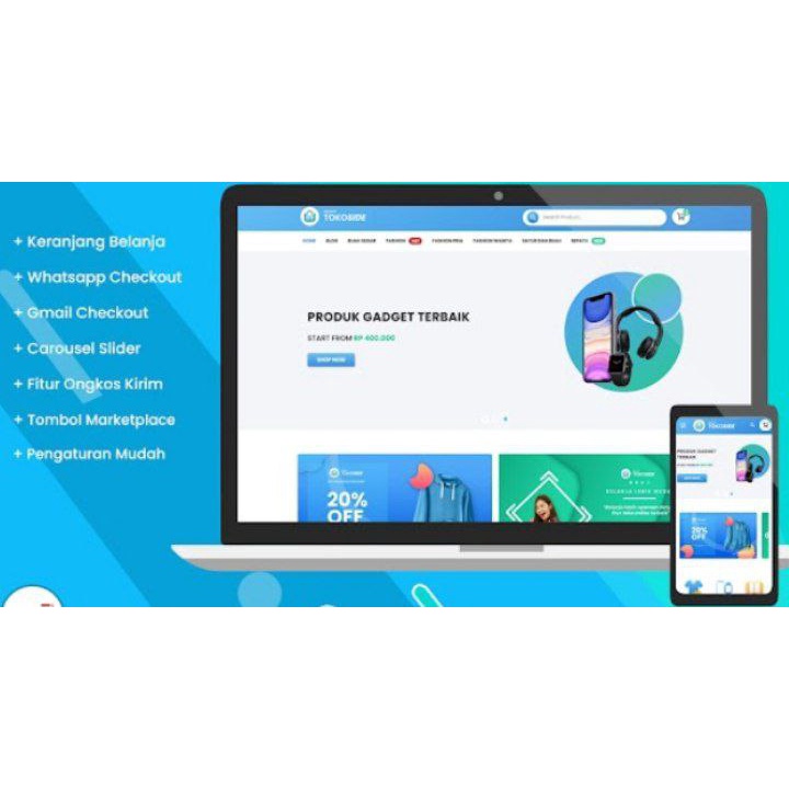 Sales page / Online Shop / Landing Page murah | Shopee Malaysia