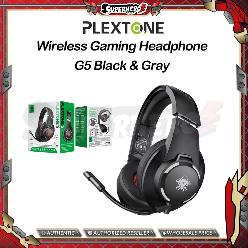 Original Plextone G5 Wireless Headphone Bluetooth 5.1 Gaming Headset ...