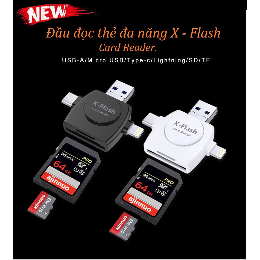 Multi-function Card Reader X - Flash Card Reader. | Shopee Malaysia
