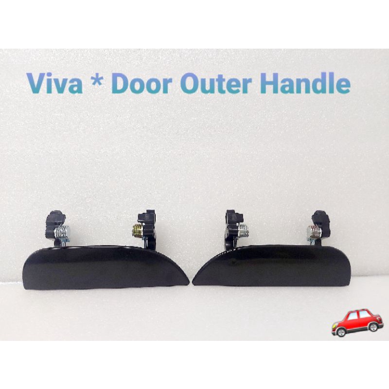 Perodua Viva Outer Door Handle (Black) | Shopee Malaysia