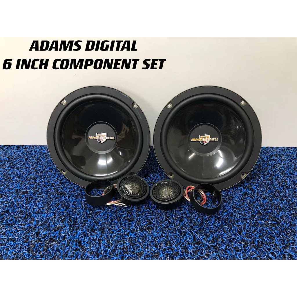 ADAM DIGITAL AUDIO SYSTEM 6 INCH SPEAKER WITH TWEETER Bass MID ADAMS ...