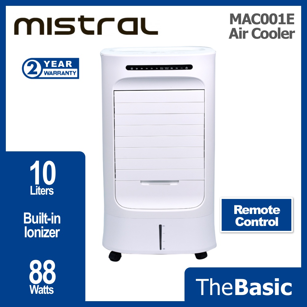 MISTRAL 10L Ioniser Air Cooler With Remote Control (MAC001E) | Shopee Malaysia